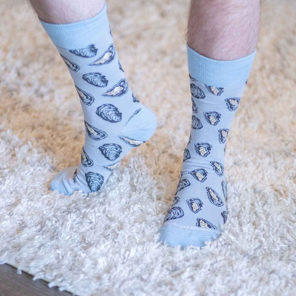 Blue Oyster Socks – The Lucky Knot Men’s